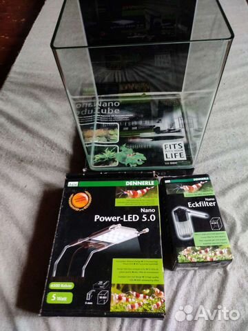 Аквариум nano cube dennerle 20l