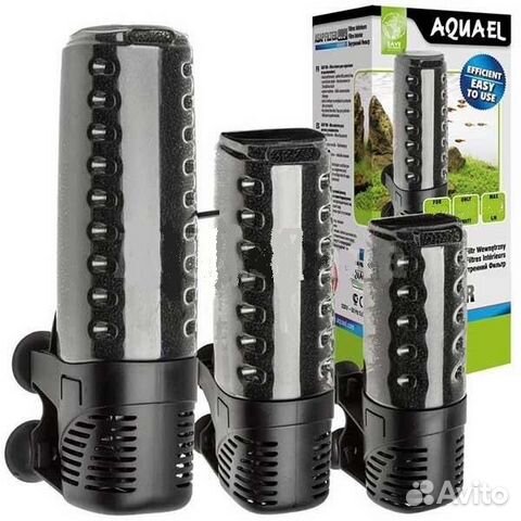 Внутренние фильтры Aquael Asap и Uni Filter