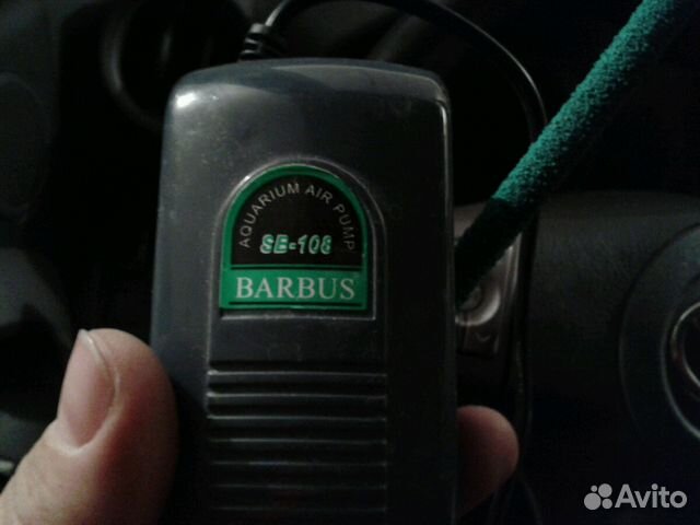Компрессор Barbus в аквариум на 50-65литров с расп