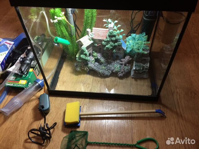 Продаю аквариум 40л как новый