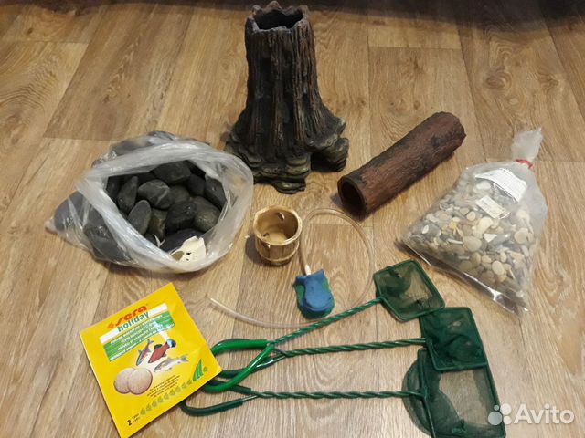 Декор, камни, грунт и аксессуары