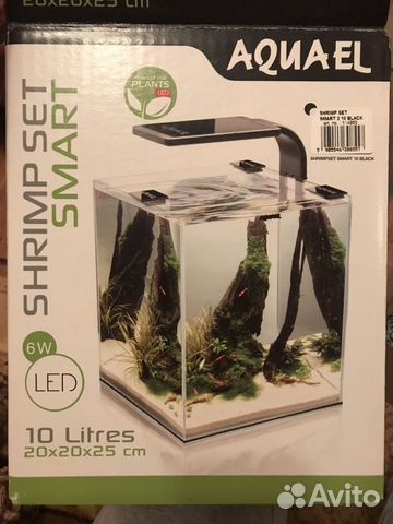 Нано аквариум Aquael, 10 литров