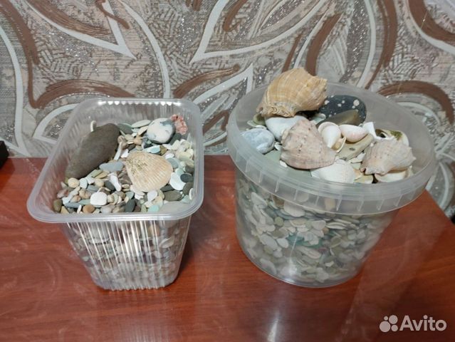 Морские камни и раковины для аквариума