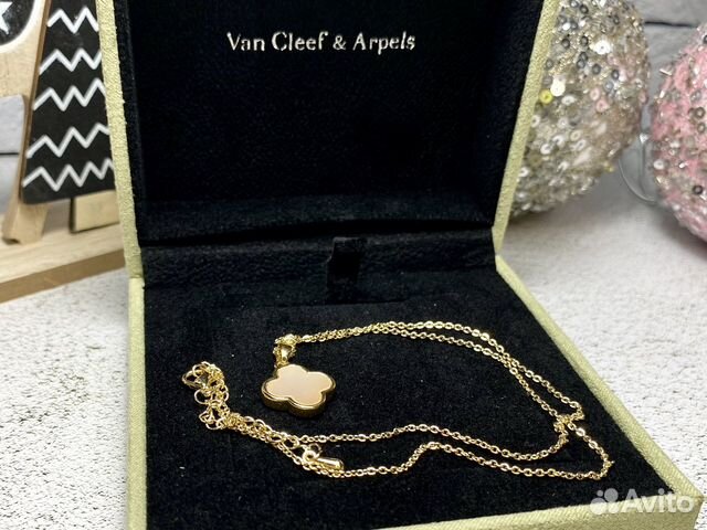 Подвеска Van Cleef клевер Ван Клиф купить в Москве | Личные вещи | Авито