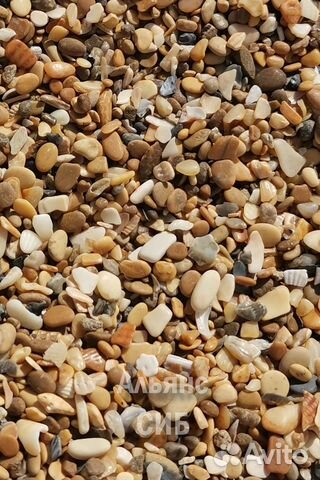 Аквариумный грунт Галька морская 2-5 и 5-10 мм